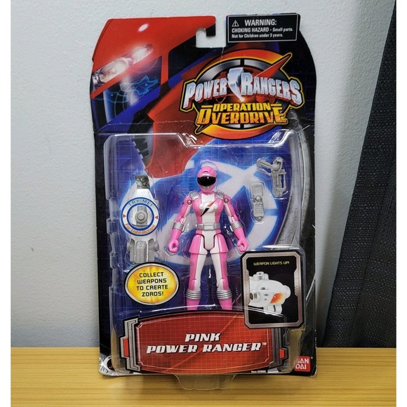 Bandai Namco | Toys | Power Rangers Operation Overdrive Pink Power ...